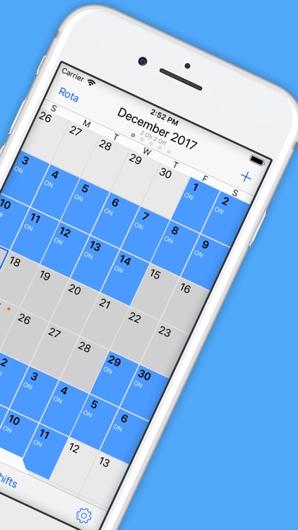 Rota Calendar by JRW Studio Limited