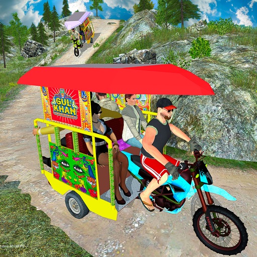 Tuk Tuk Auto Rickshaw Chingchi by Nadia Tufail