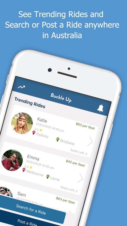 Buckle Up -Long Distance Rides by Buckle Up App Pty Ltd