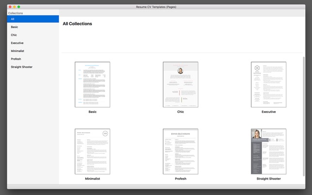‎Resume Boss Templates 4 Pages on the Mac App Store