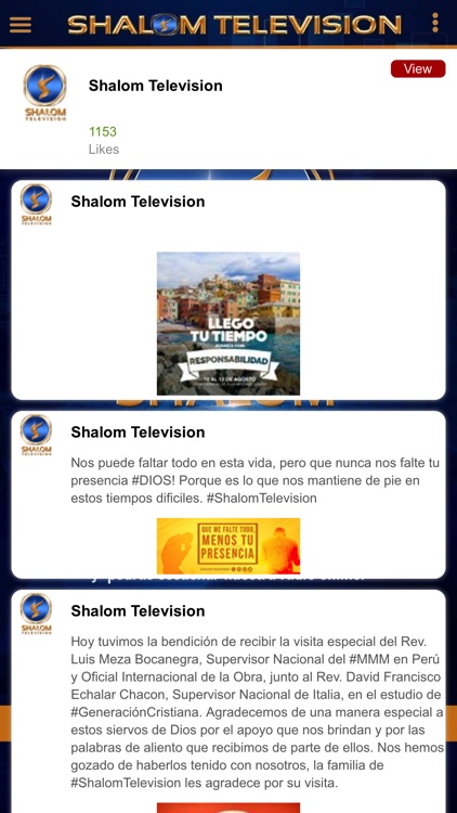 Shalom Television by Medios Corporativos