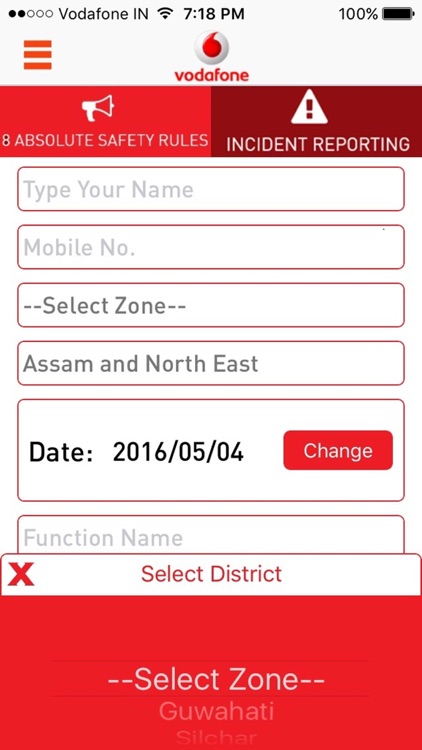 Vodafone Safety Rules by Prantik Baruah