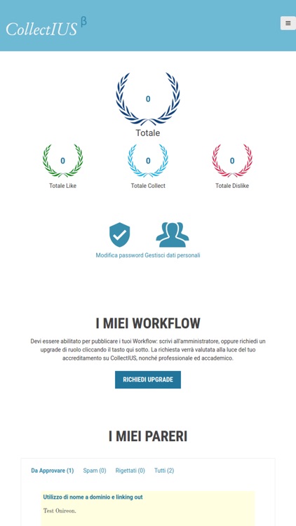 CollectIUS by Luca Zanchetta