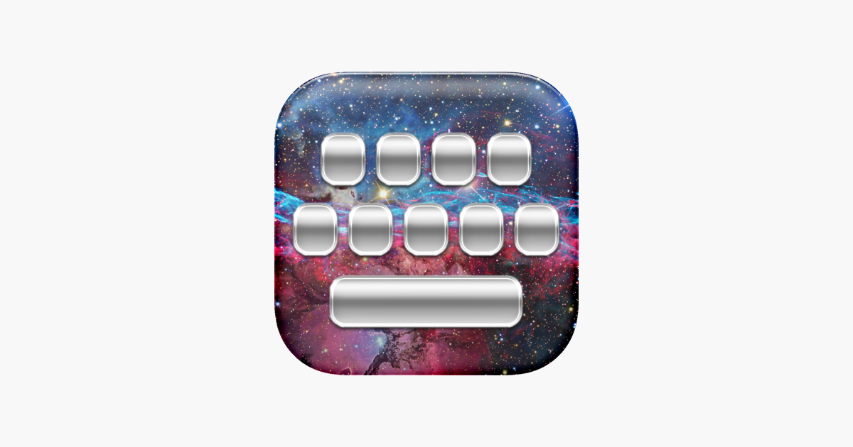 ‎Space Keyboard Free – Custom Galaxy and Star Themes with Cool Fonts ...