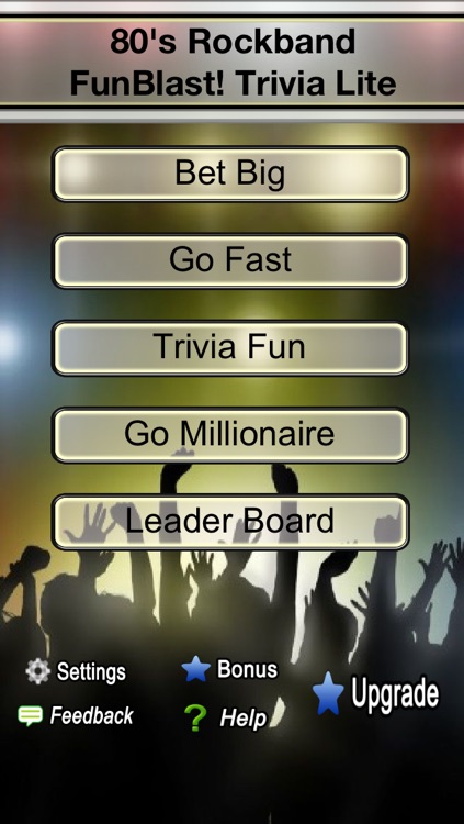 80's Rockband FunBlast! Trivia Lite by Fun2Go Trivia & More