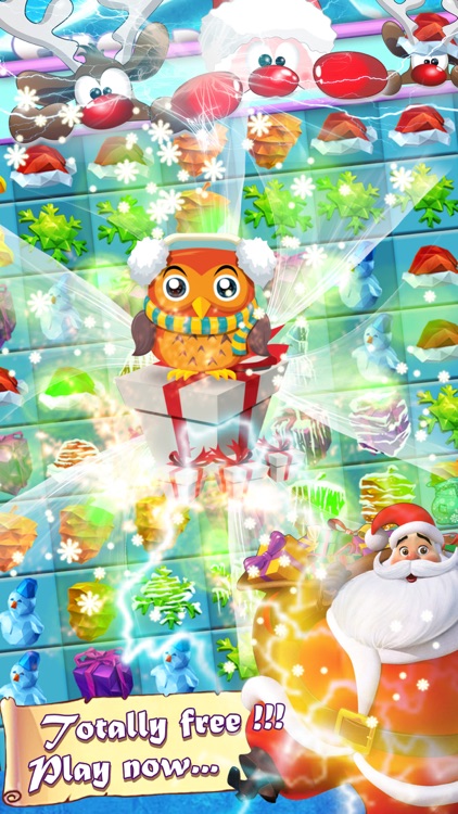 Snowman Blast Mania - Deluxe Christmas Match 3 Game by Thanh Le