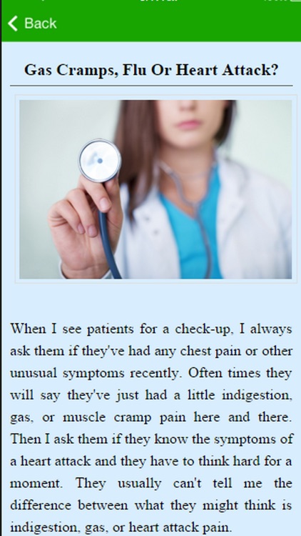 Symptoms Of A HeartAttack by Inga Berga