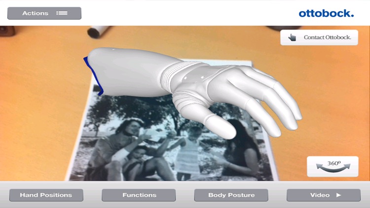 Michelangelo hand & axon wrist - Ottobock Augmented Reality for iPhone ...