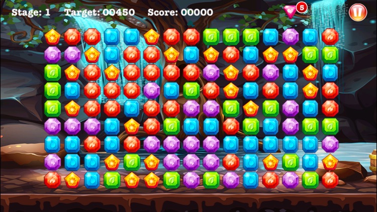 A Gemstone Merge Jewel Pop- Connect Opals, Emeralds and Gems To Score ...