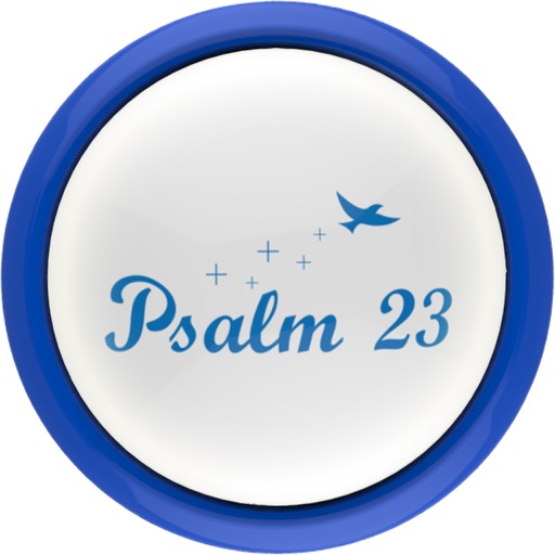 Psalm 23 Button by Damn Moments LLC