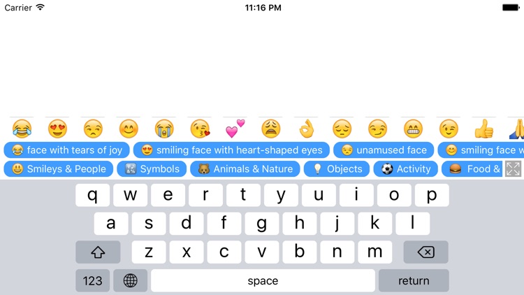 Emoji Bar for keyboard | Emoji Autocomplete + Full screen emojis sorted ...