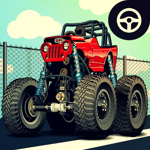 Monster truck speed racer - Cool speedway heavy cars driving simulator ...