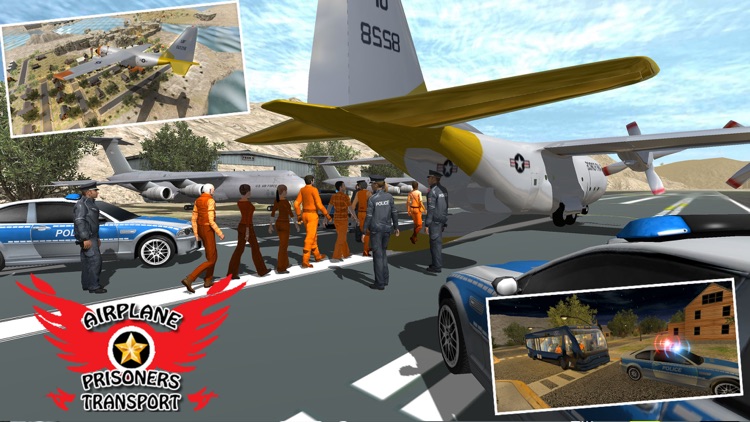 Police Airplane Prisoner Transport by Fayyaz Ahmad