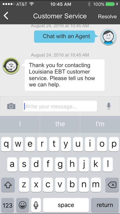 LA EBT Card by Contact Solutions, LLC