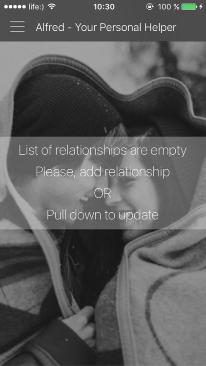 Alfred - Your personal relationship helper by Igal Cohen