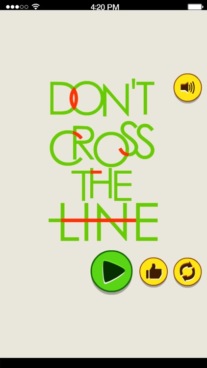 Don't Cross Red Line by Glossy Guo