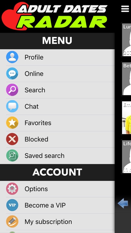 ADULT DATES RADAR by max saban