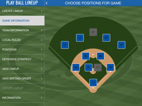 Play Ball Lineup - Youth Baseball and Softball Lineup Maker - AppRecs