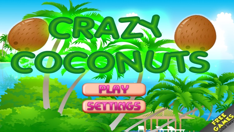 Free Game Crazy Coconuts by iWEBss.com