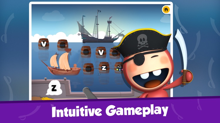 Pirate Wars : Recognizing Lowercase Letters Activity for Preschool ...