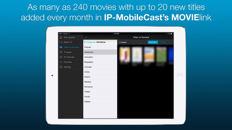 IP-MobileCast by KVH Industries, Inc.