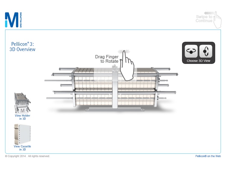 Pellicon® 3 Cassettes Animation EMD Millipore by EMD Millipore