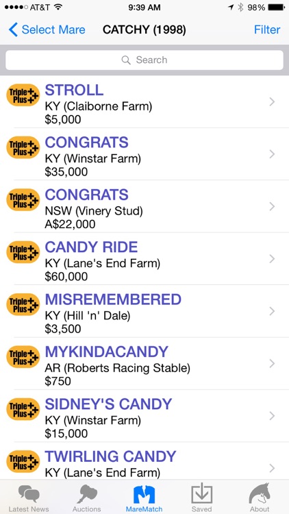 eNicks by Werk Thoroughbred Consultants, Inc.