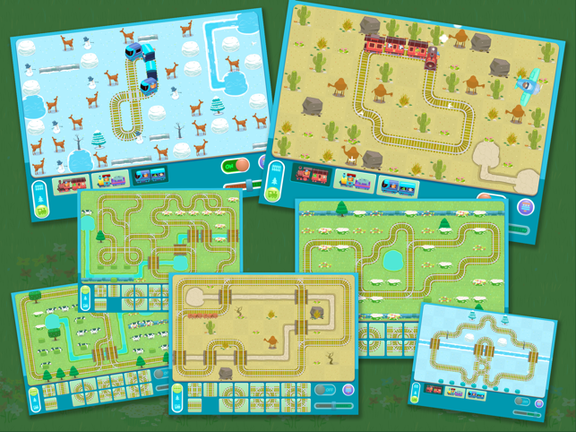【iOS APP】Tracks ‘n’ Trains: Zoo Train 火車動物園 – Dr.愛瘋 APP Navi
