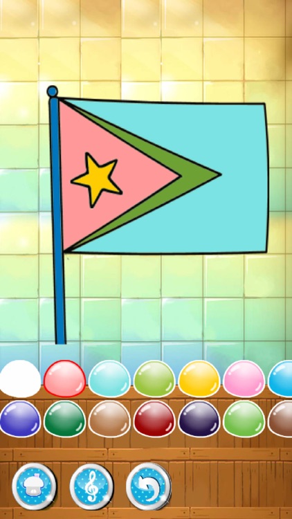 Monkey Flag Painting by zzgames