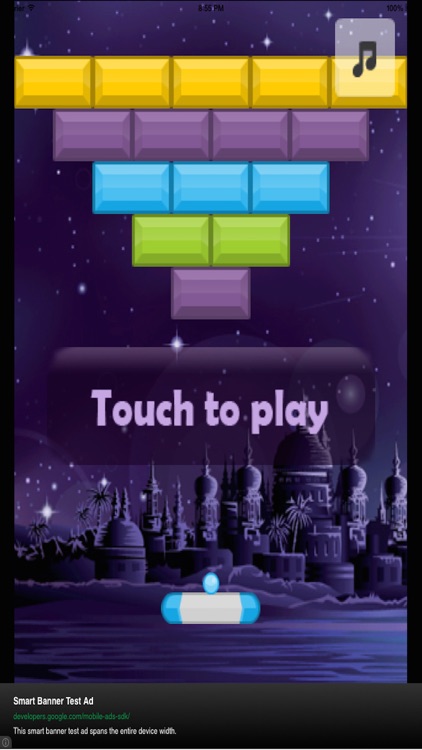 brick breaker - physics Game by Bhavik Shah