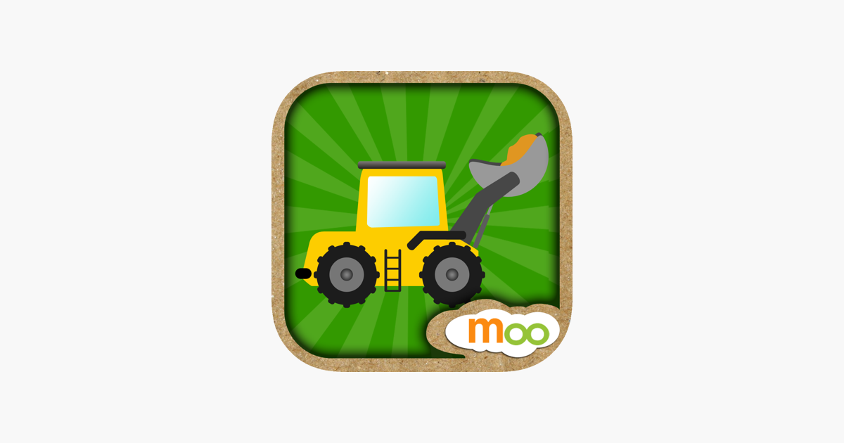 ‎Construction Vehicles - Digger, Loader Puzzles, Games and Coloring ...