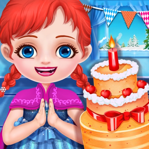 Ice Princess Birthday Makeover - Freeze Fever! Girls Cake Party Salon ...
