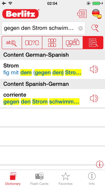 German Spanish Berlitz Basic Talking Dictionary by Berlitz Publishing