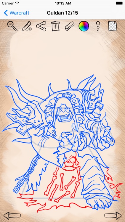 Art Of Draw Warcraft Characters Edition by Vera Diatlowa