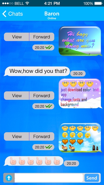 Color Text Messages Pro - Send Color Text Messages with Emoji for Email ...