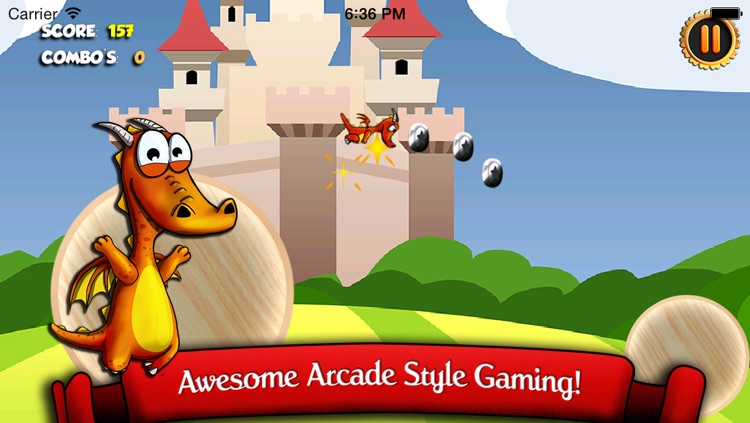 Kid Dragon Arcade Game - A Free Flying Dragon Adventure Games for Kids ...