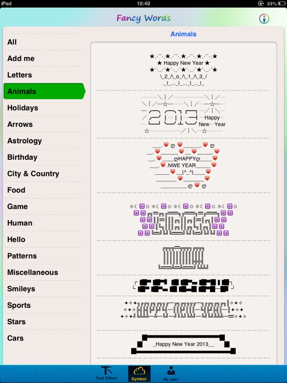 Fancy Words HD by iMMMOOO