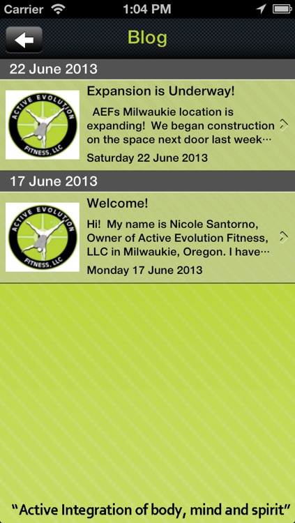 Active Evolution Fitness by Sheri Gwynn