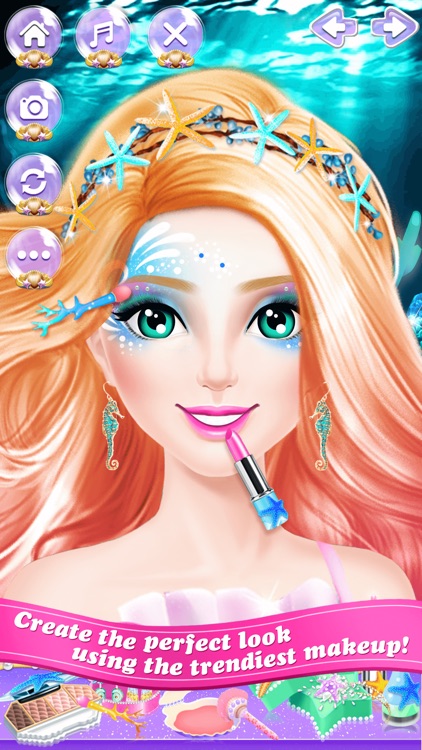 Mermaid Princess: Magic Beauty Salon - Spa, Makeup & Makeover Game for ...