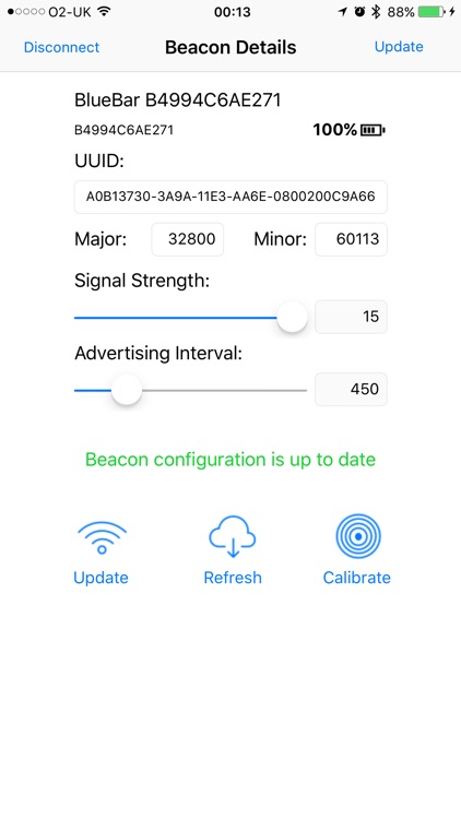 Beacon Configuration Utility by Blue Sense Networks ltd