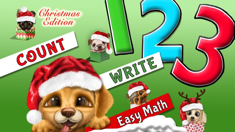 Fun Math Puppy Dogs 123 – Learn to Count & Write Numbers - Christmas ...