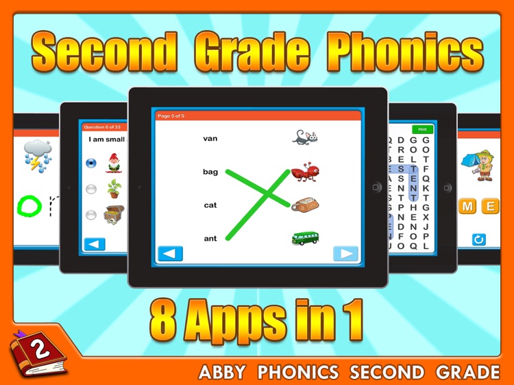 Abby Phonics - Second Grade HD Free Lite by Arch Square