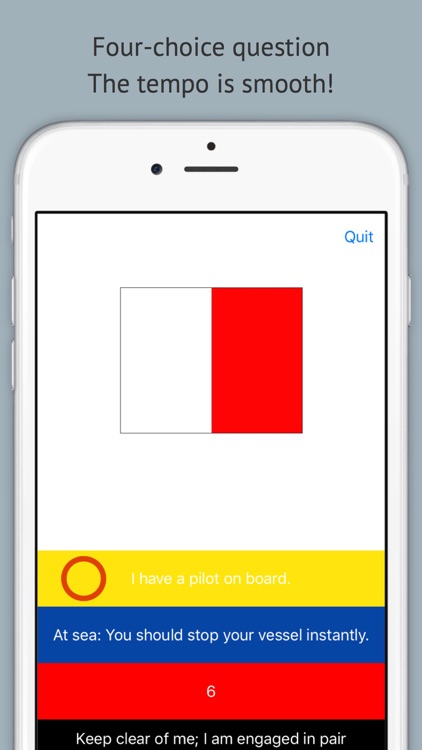 Signal Flags Quiz by Yoshio Ono