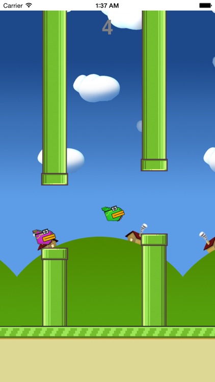 Flappy Frog Couple by Al Storey