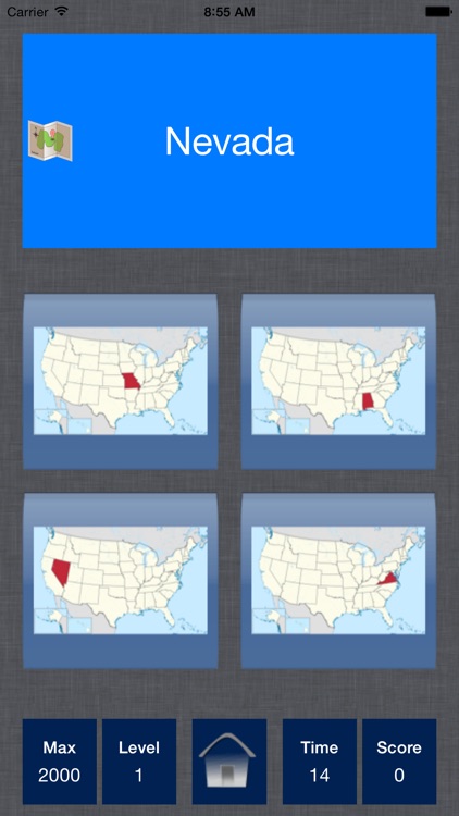 USA States Geography Quiz by FunStudyo Inc