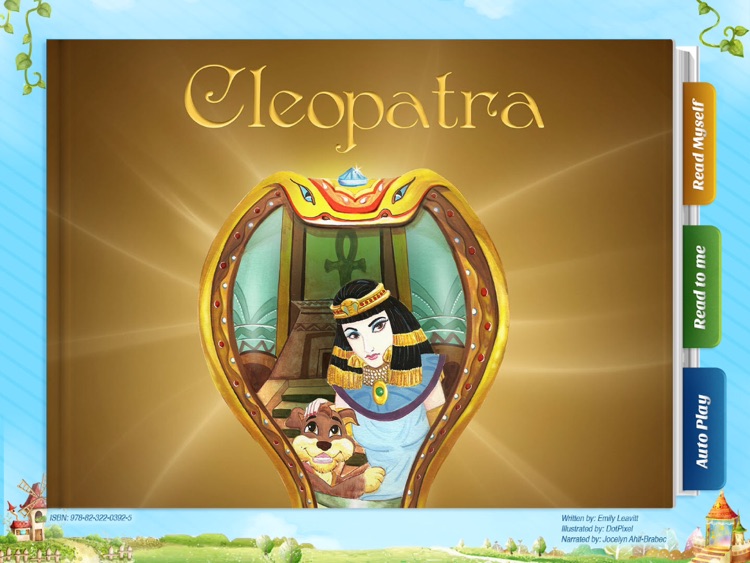 Cleopatra - Have fun with Pickatale while learning how to read! by Wisdom Edition AS