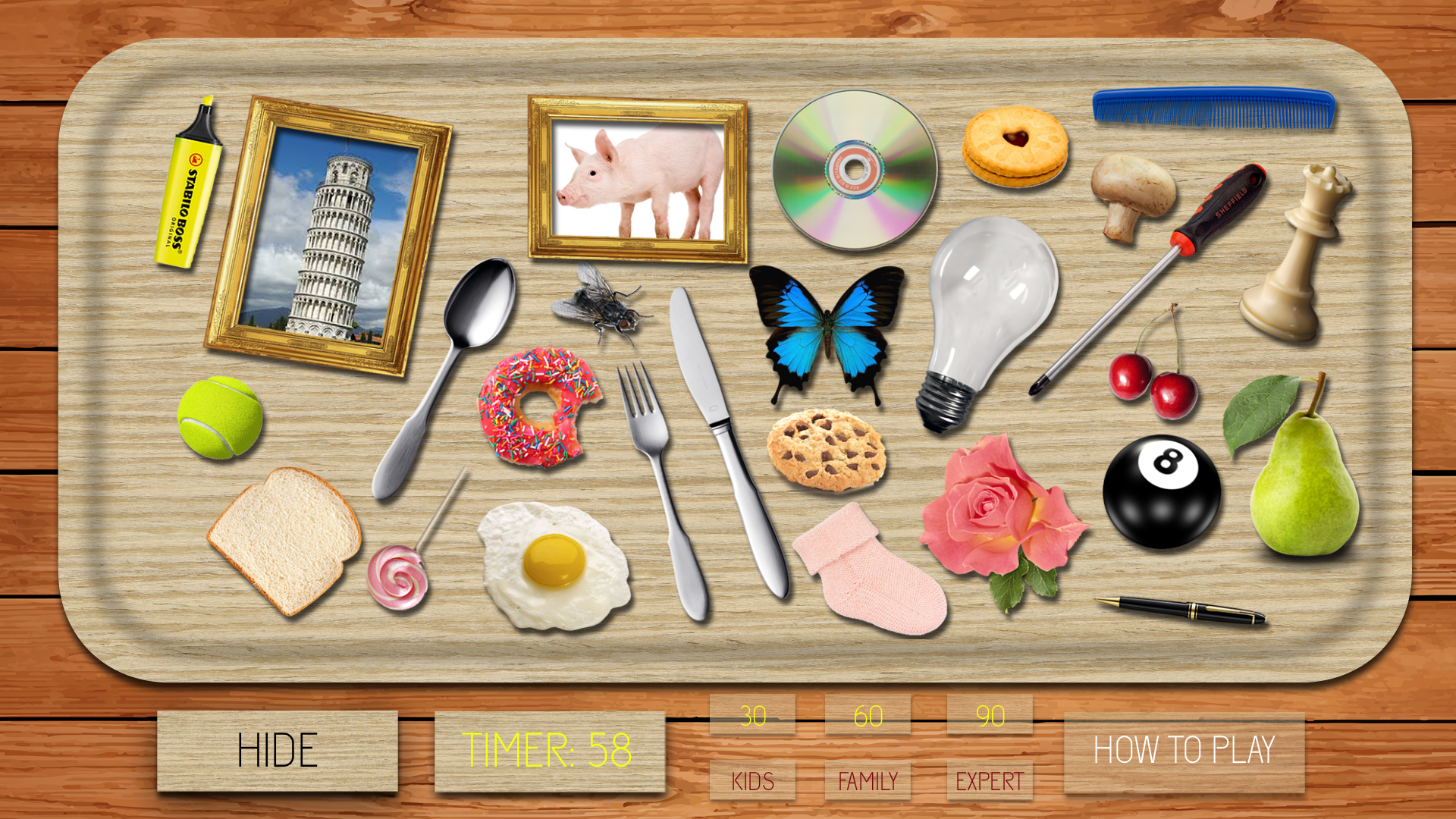 Tea Tray Memory Game Apps 148Apps