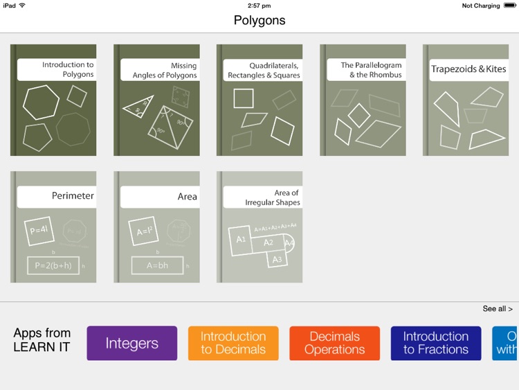 Polygons. by Learn It Applications LLC