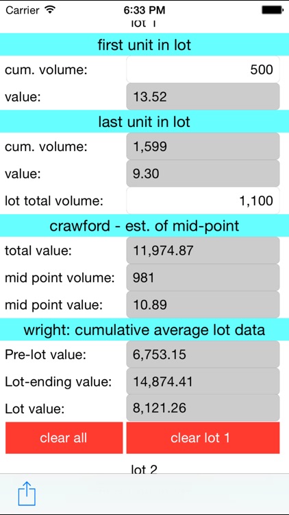 Learning and Experience Curve Calculator - ExpCalc1 by william wright