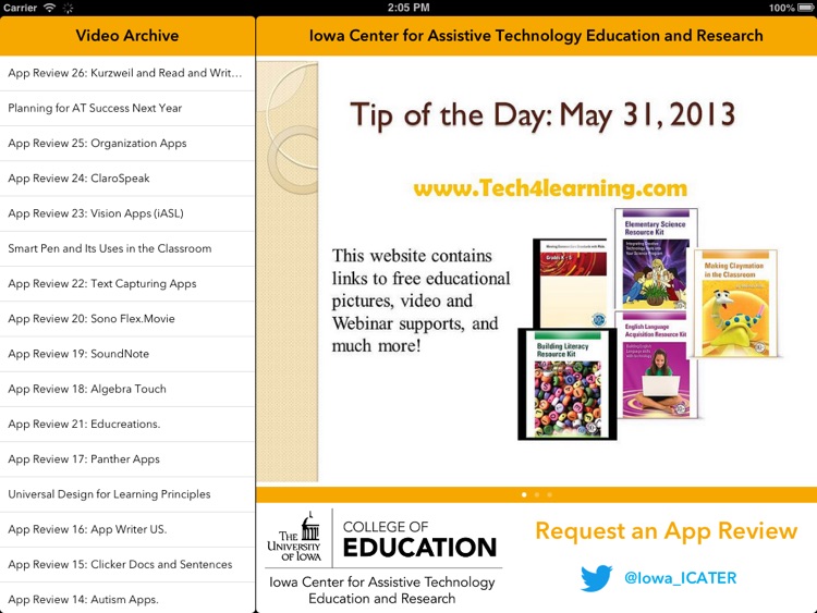 ICATER ToolKit by The University of Iowa (ITS)